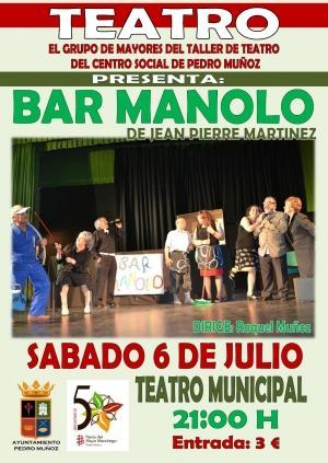 Bar Manolo - Jean-Pierre Martinez dramaturgo
