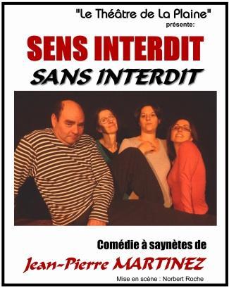 Sens interdit sans interdit - Jean-Pierre Martinez